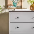 Walker Edison Transitional 4-Drawer Solid Wood Dresser, Grey - Walmart.com
