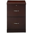 2 Drawer Vertical Wood Lockable Filing Cabinet, Espresso - Walmart.com