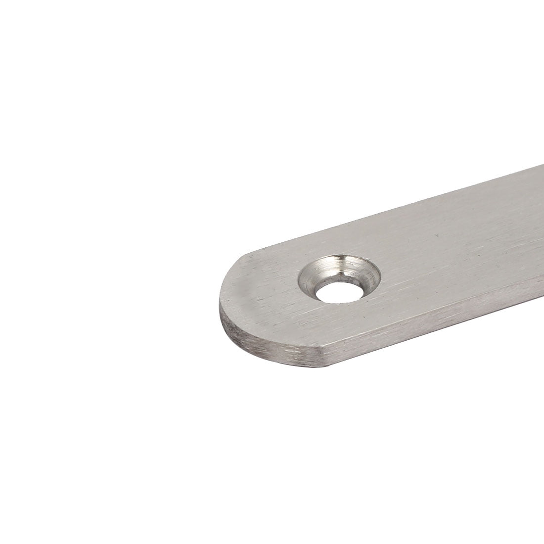 125mmx20mmx3mm Stainless Steel Half Round End Flat Fixing Mending ...