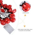 Ladybugs Fairy String Lights Waterproof 20 LEDs for Decoration (20m ...