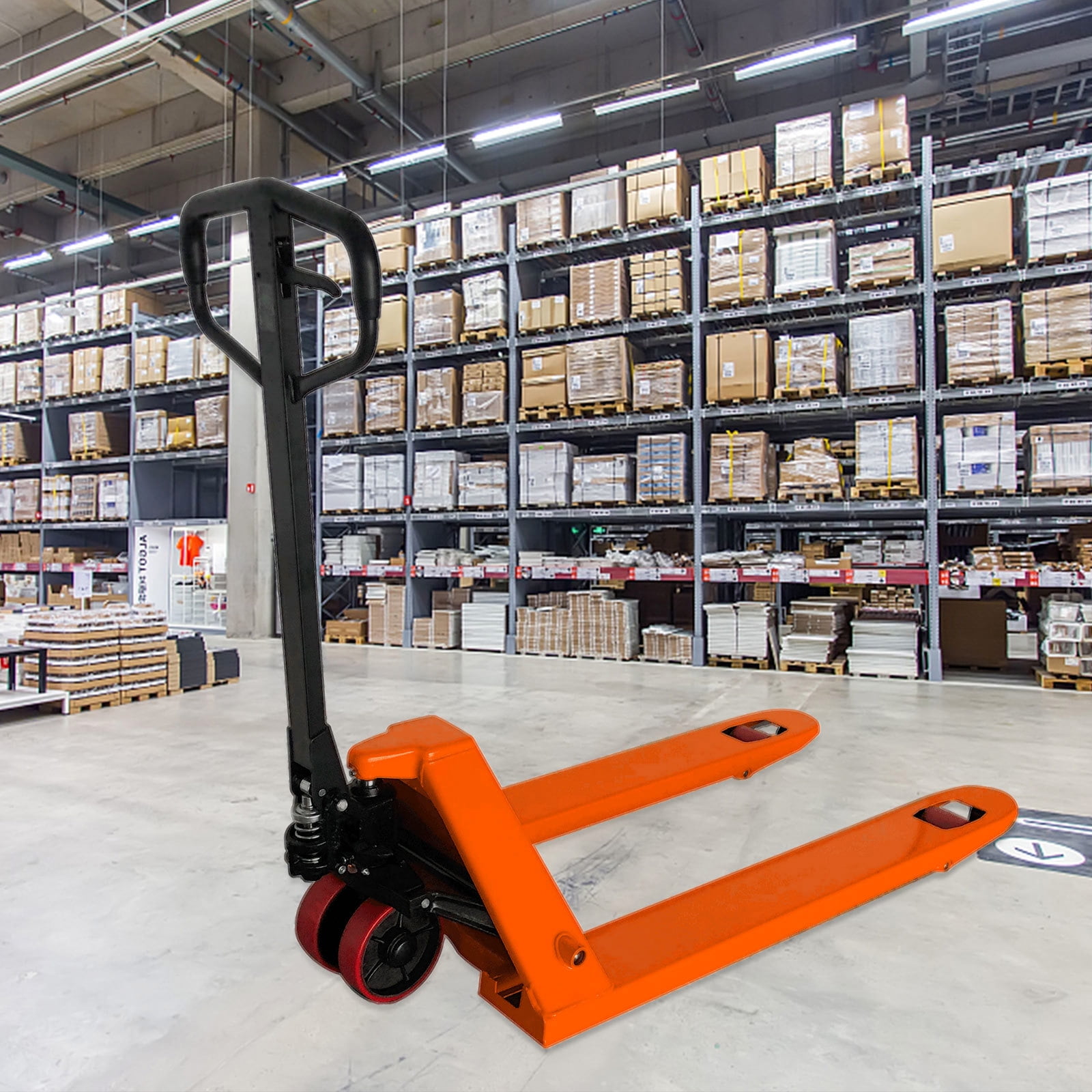 Buy Tory Carrier 5500lbs Manual Lift Hand Pallet Jack Trucks 48Lx27W ...