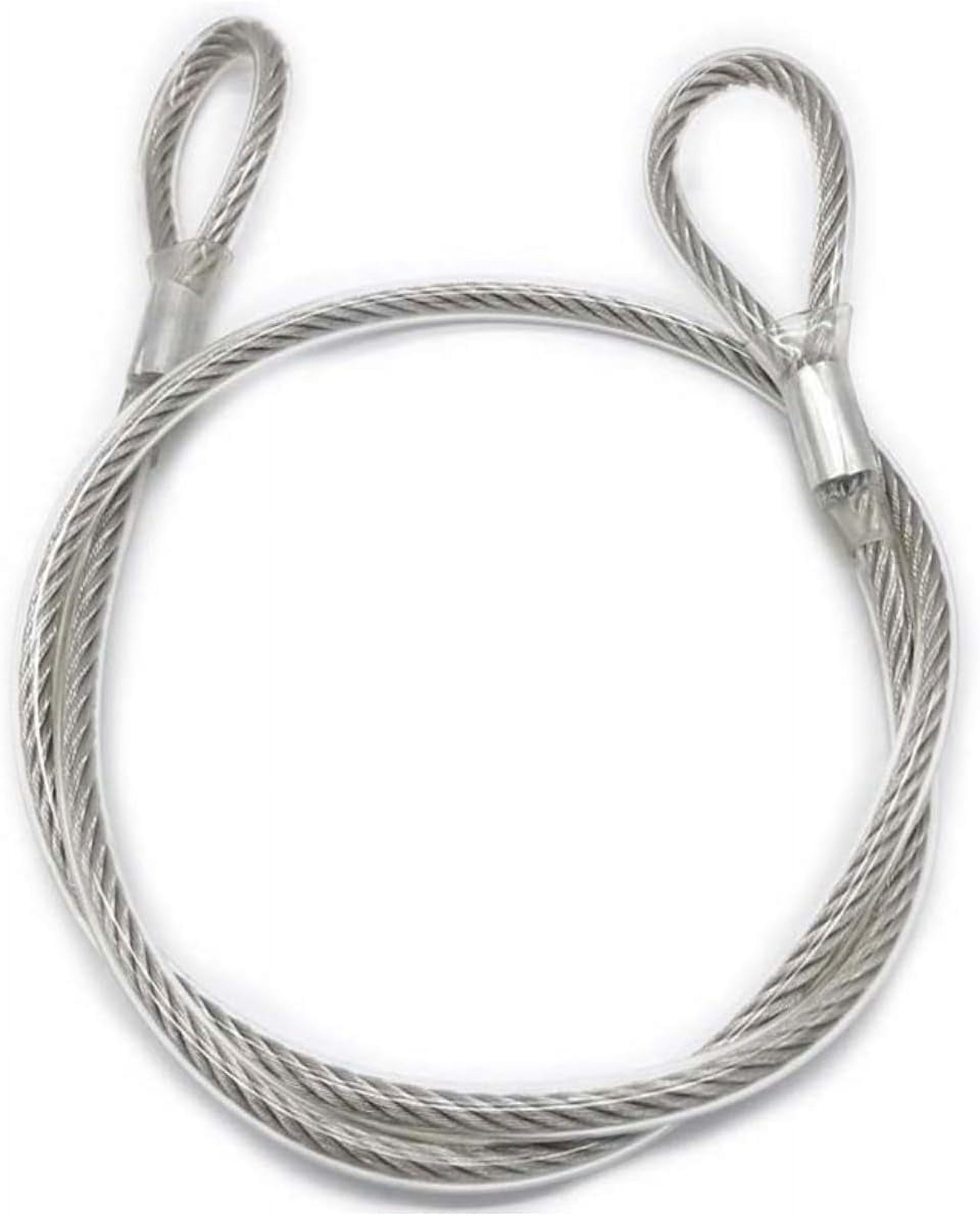 Cables de seguridad de acero inoxidable, cable de seguridad para candado de equipaje, trenzado ...