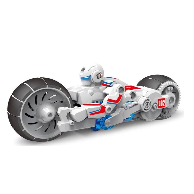 RC Motorcycle Toys DIY Assembled Early Educational Puzzle Toy Manual ...