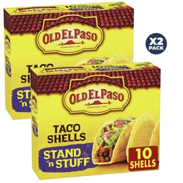 Old El Paso Stand N Stuff Cinnamon Toast Crunch Dessert Taco Shells, 10 ...