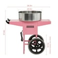 Huloretions Commercial Cotton Candy Machine with Cart,1200W Electric ...