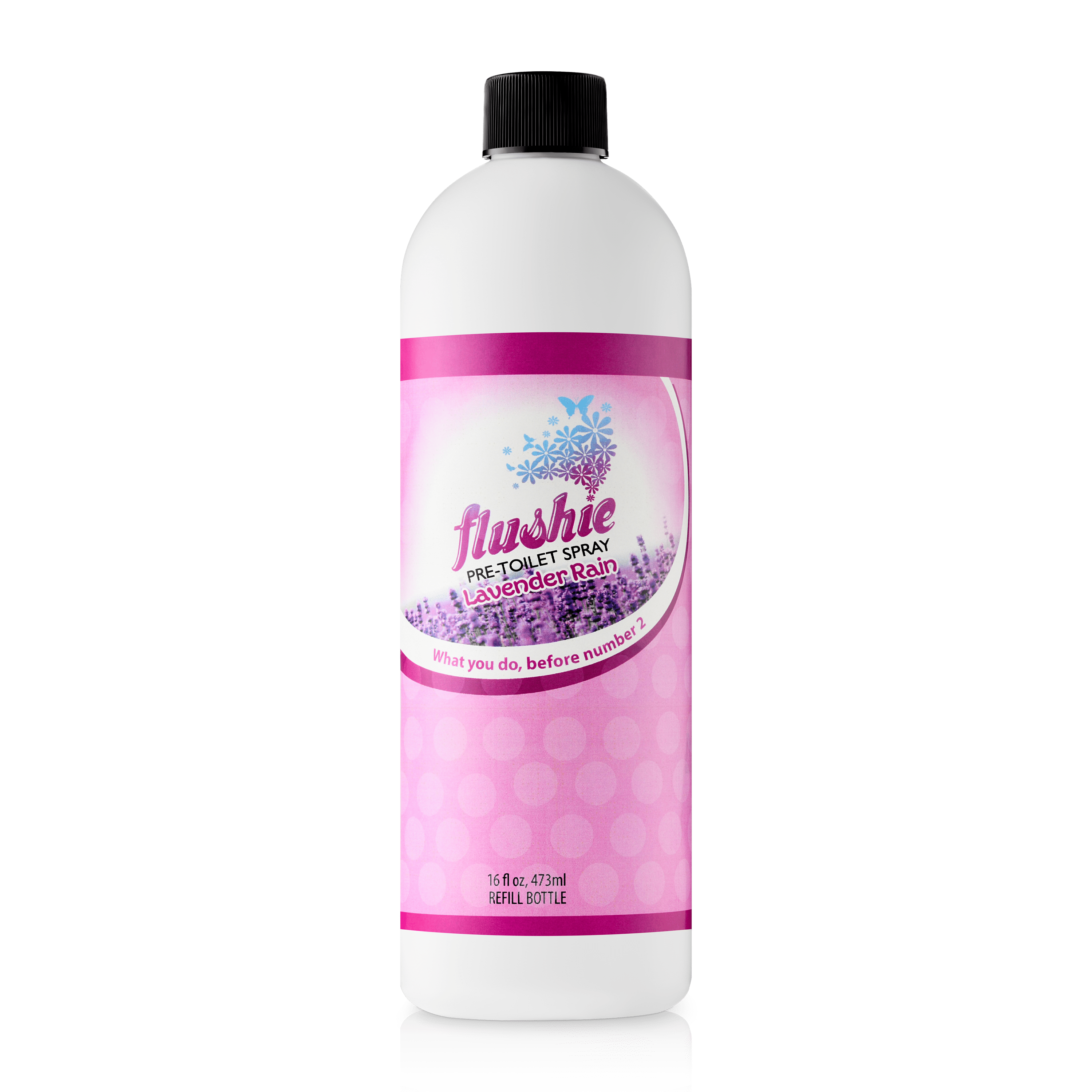 Flushie Pre-Toilet Spray Refill, No Smell Pre Poop Toilet Spray For ...