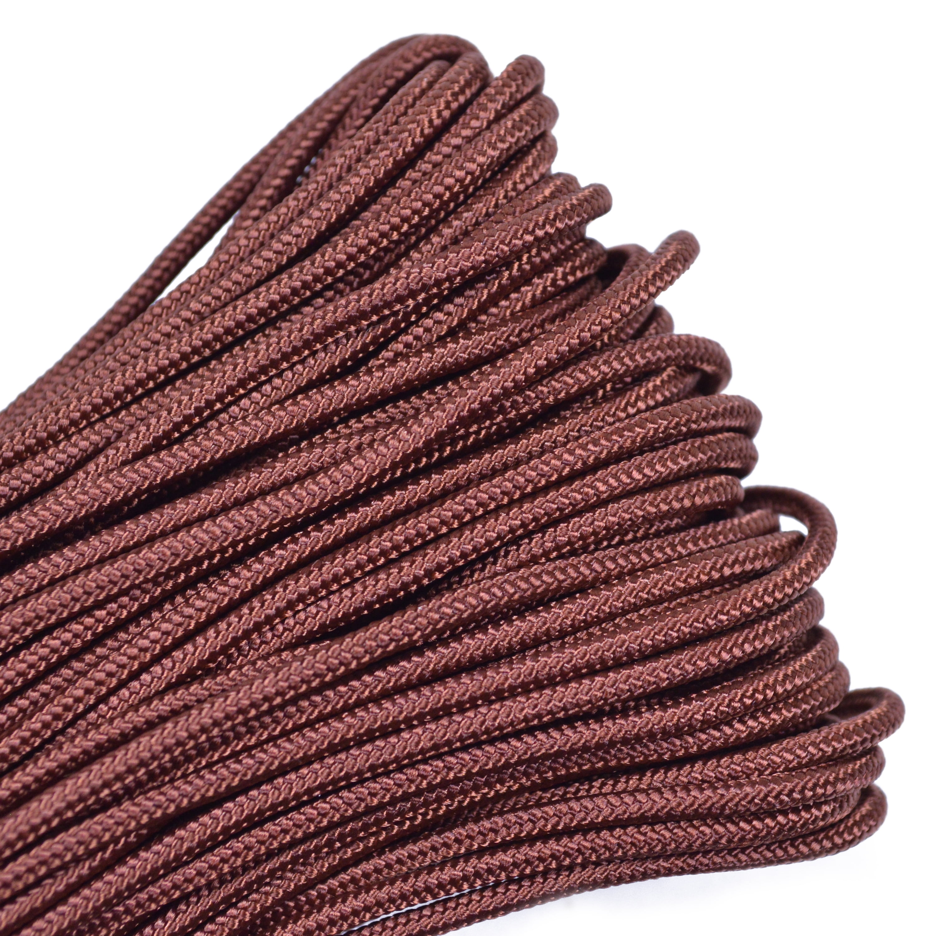 Chocolate Brown 275 Cord 5 Strand Paracord - 100 Feet - Walmart.com