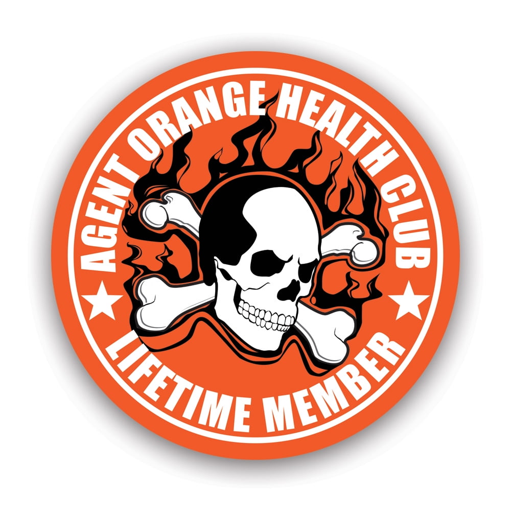 Agent Orange Health Club Sticker Decal - Self Adhesive Vinyl ...
