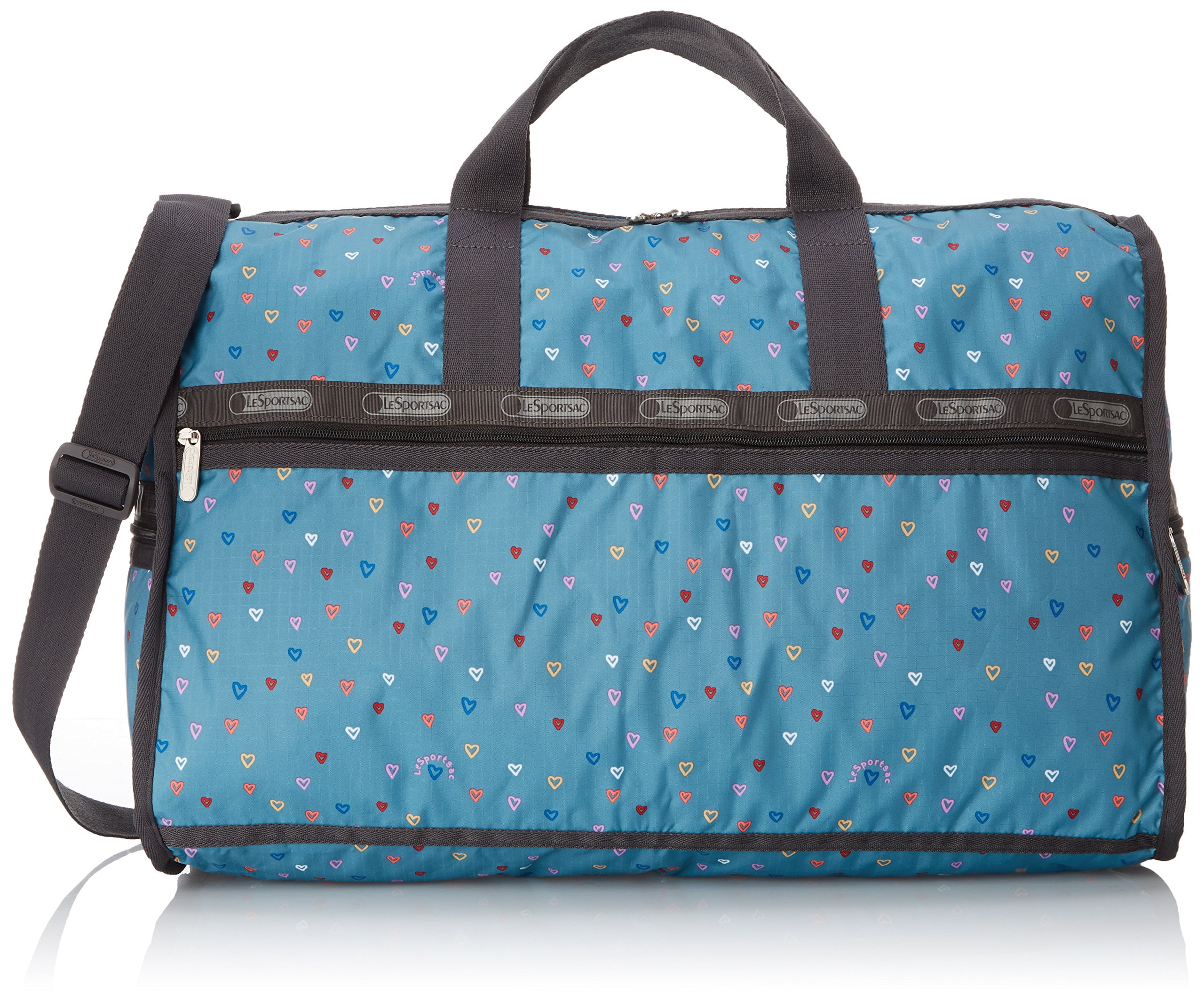 lesportsac large weekender handbag (passion hearts) - Walmart.com