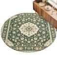 Bohemian Vintage Farm Pattern Round Rug 5ft Classical Traditional ...