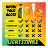 Lightstrike Hard Refresher Lemon Lime 4 Pack 16.9 fl oz Bottles 5% ABV ...