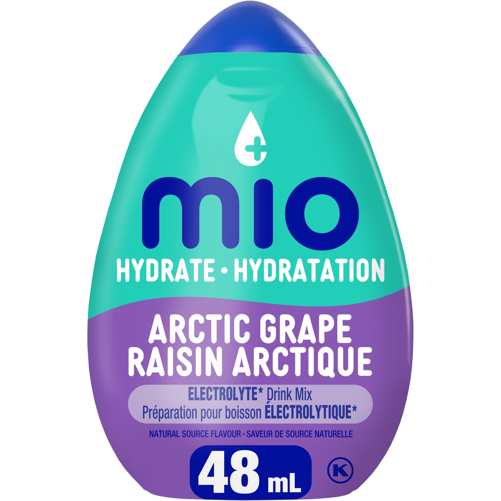 mio Hydrate Arctic Grape Electrolyte Drink Mix, 48 mL Bottle, MIO ...