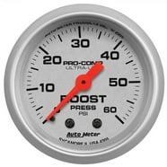 AUTO METER 2325 2IN 3 GAUGE CONSOLE, OIL/ WATER/VOLT, MECH, CHROME ...