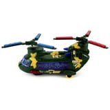 VT Military Army Chinook Bump 'N Go Toy Helicopter - Walmart.com