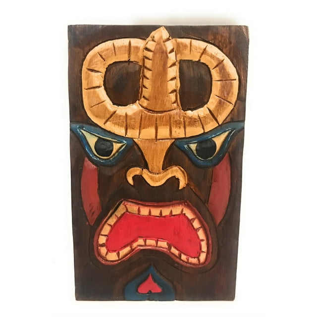 Tiki Shield Mask 8" Plaque - Pop Art Culture | #dpt512620 - Walmart.com