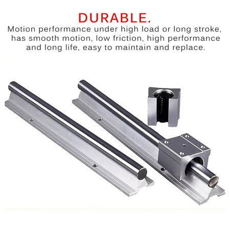 SBR30UU Open Type Linear Slider Silver Aluminum Silver Alloy Slide ...