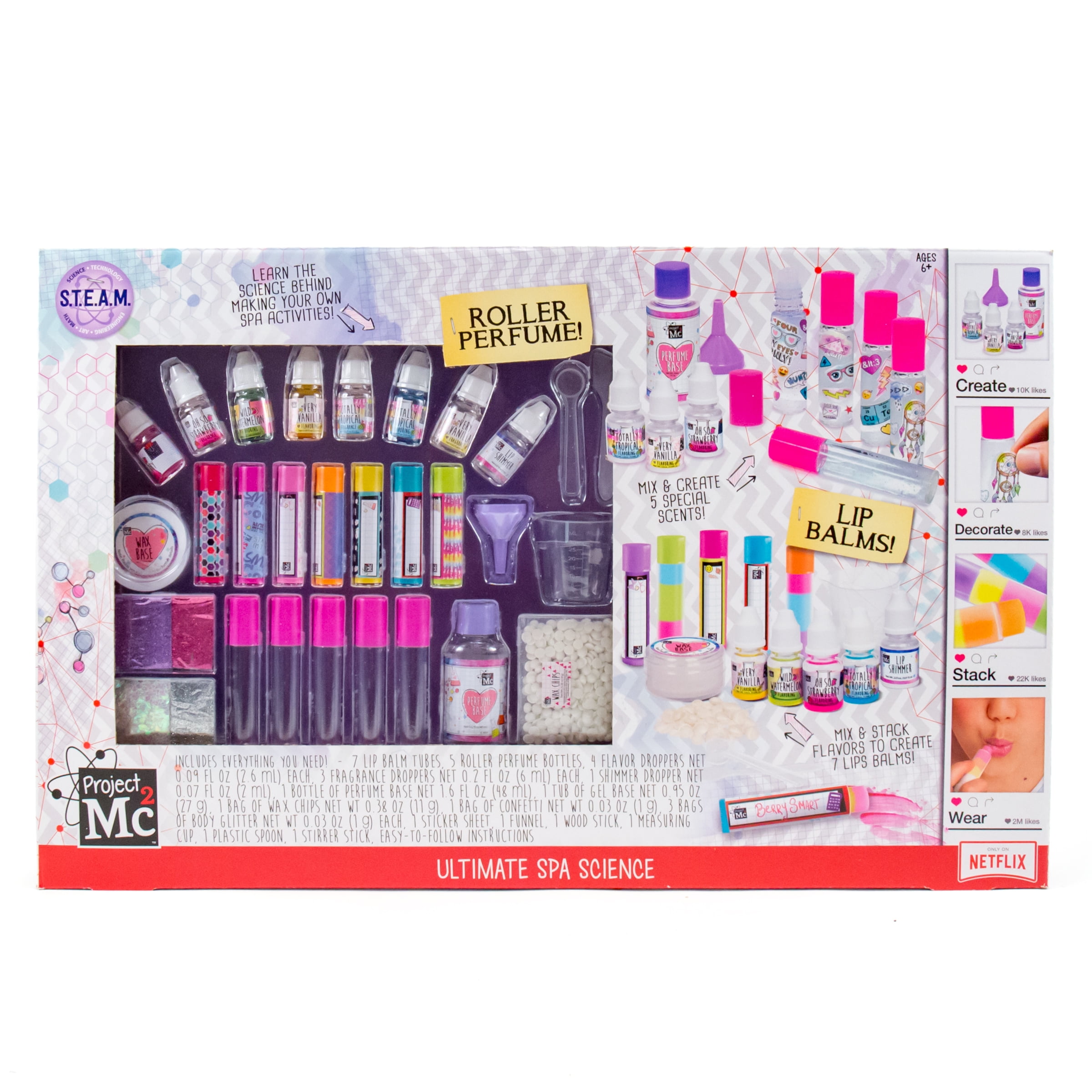 Project Mc2 Ultimate Spa Studio Stem Science Kit De Cosméticos De ...
