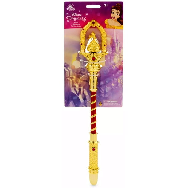 Disney Princess Beauty and the Beast Princess Belle Light-Up Wand ...
