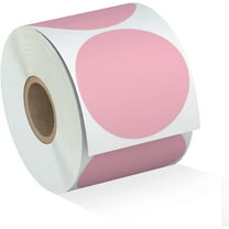 Rollo Circle Thermal Labels 2"x2" - Roll of 1,000 Round Direct Thermal ...