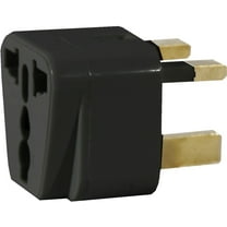 Plug in Solutions Type G Travel Plug Adapter - Walmart.com