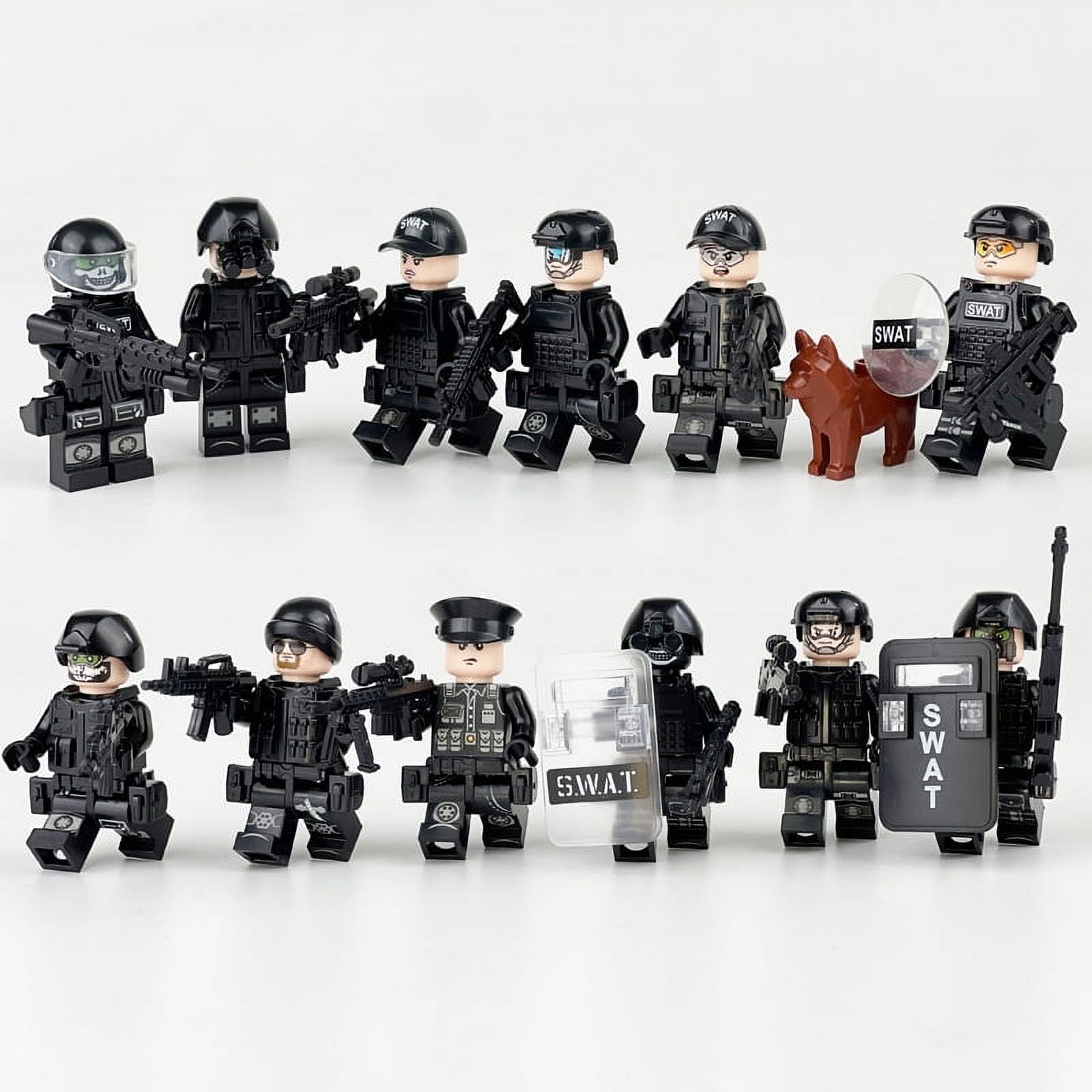 Click here for Tspire 12pcs City Swat Warrior Minifigures - Speci... prices