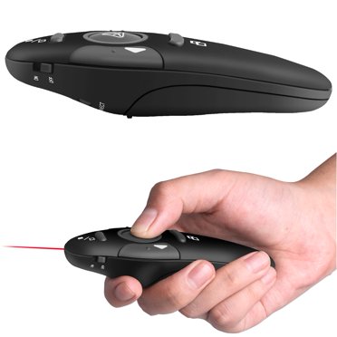 Powerpoint Pointer Mouse, SANOXY 2.4Ghz RF Wireless Presenter with mouse function and Pointer ...