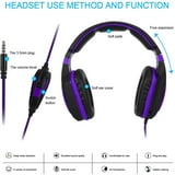 Anivia AH28 Gaming Headset Bass Surround Noise Isolating Over Ear ...