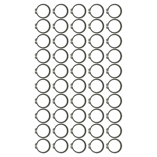 AC Compressor Clutch Retaining Ring,50pcs Snap Ring 1.6mm S AC ...