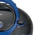 JENSEN Portable CD Player with AM/FM Stereo Radio, CD-490 (Blue/Black ...