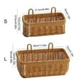 tegongse Multipurpose Woven Hanging Basket for Kitchen Sundries ...