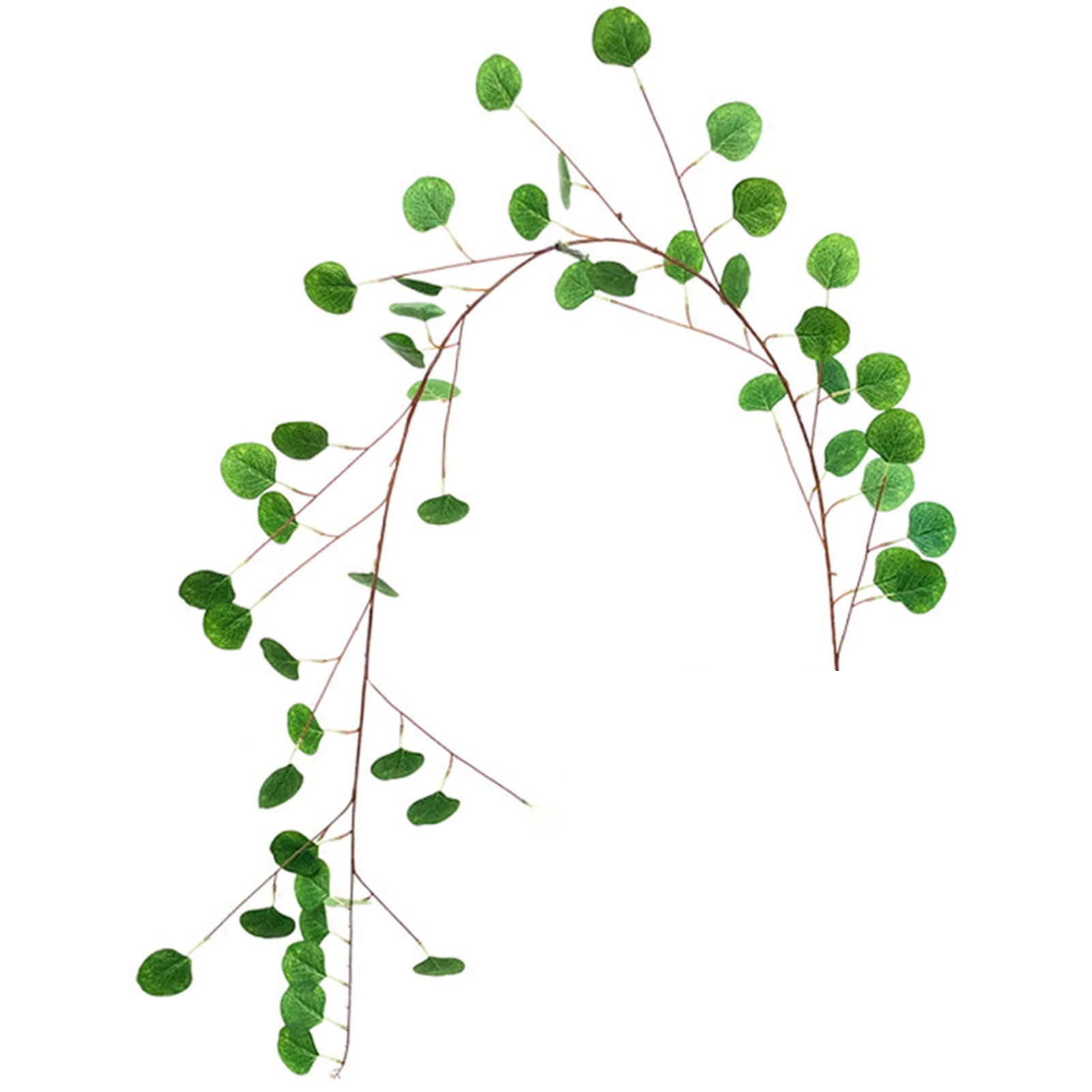 Hojas colgantes artificiales de Navidad, plantas artificiales naturales ...