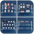 3-Tier Assembled Transparent Acrylic Organizer Display Risers for ...