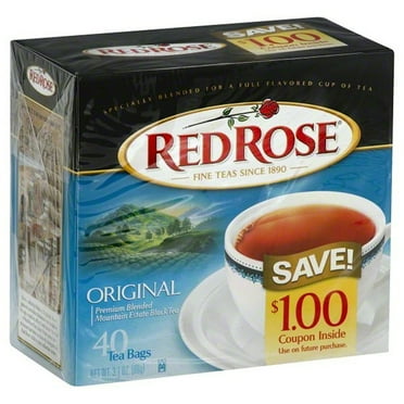 Red Rose Original Full Flavored Black Tea Specially Blended Strong ...