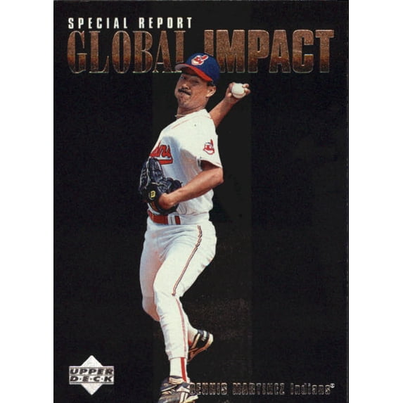 1997 Upper Deck #198 Dennis Martinez GI MLB Baseball Trading Card ...