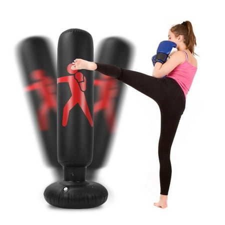 Amdohai Fitness Punching Bag Inflatable Punching Bag Stand Boxing Bag ...