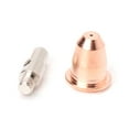 10Pcs/Set S45 Consumables Kit Electrode 0.8mm Nozzle Tip For Plasma ...