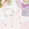 1 Box 10Pcs 304 Stainless Steel Pendants with Shell Heart Golden ...