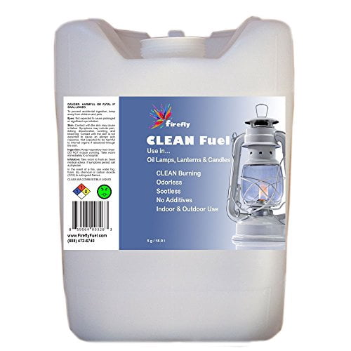 Firefly Clean Fuel Bulk Lamp Oil - 5 Gallons - Smokeless/Virtually ...