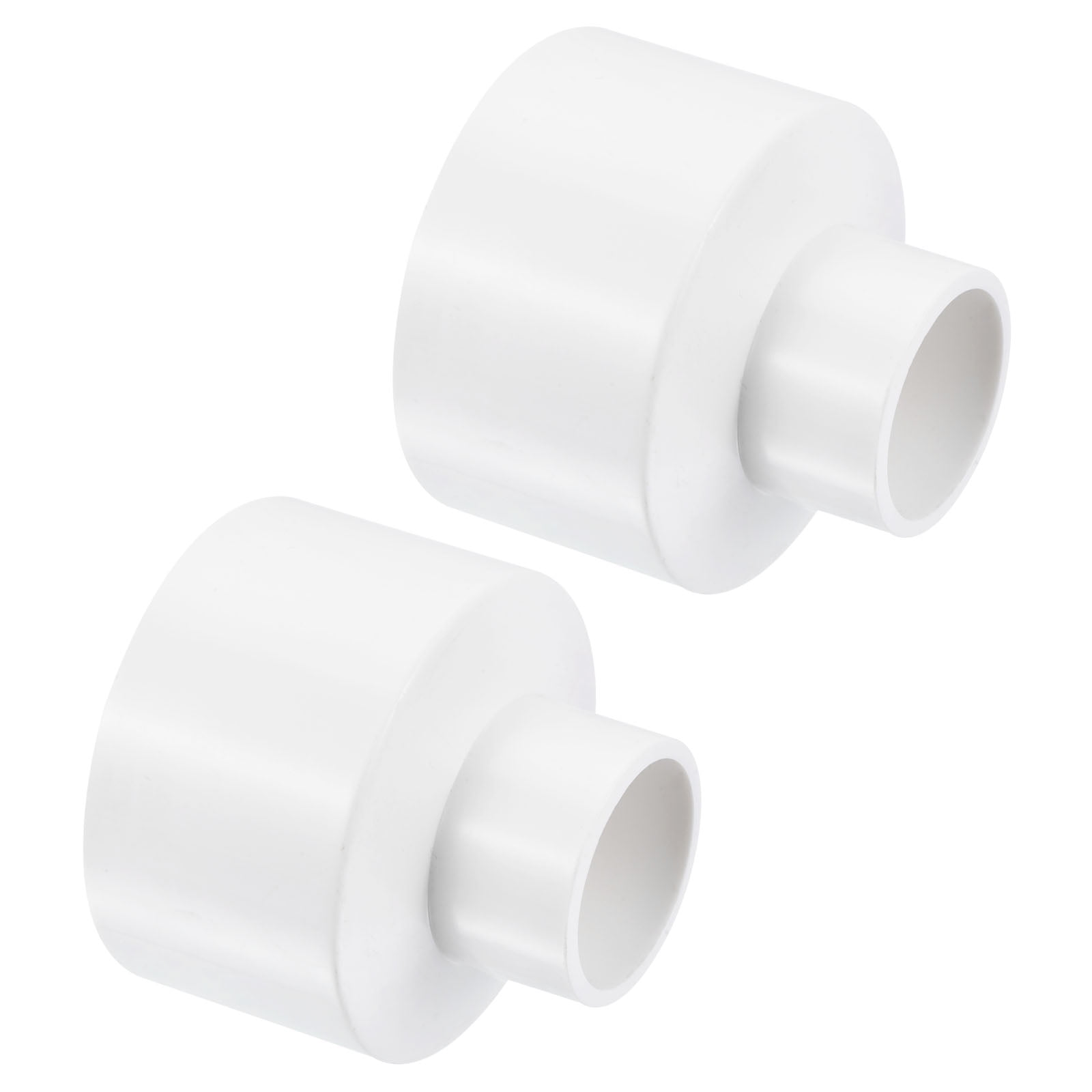Uxcell 63mm to 32mm ID PVC Reducer Pipe Fitting Straight Adapter ...