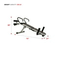 Sunny Health & Fitness Invert Extend N Go Back Stretcher Bench for Back ...