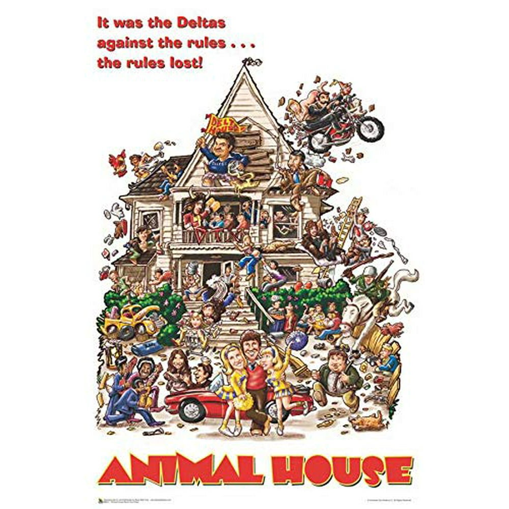 Animal House Movie Poster - 24" x 36" - Walmart.com - Walmart.com
