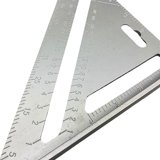 WEDGE Large 12-Inch Aluminum Square with Molded Markings and Conversion ...
