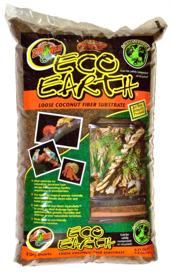 Zoo Med Laboratories Eco Earth™ Coconut Fiber Substrate 24 Quartz ...