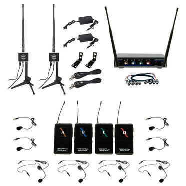 UHF WIRELESS BODY PACK MICROPHONE SYSTEM - Walmart.com