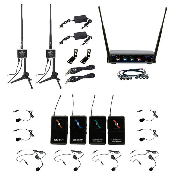 600ft. long-range digital wireless microphone package - Walmart.com