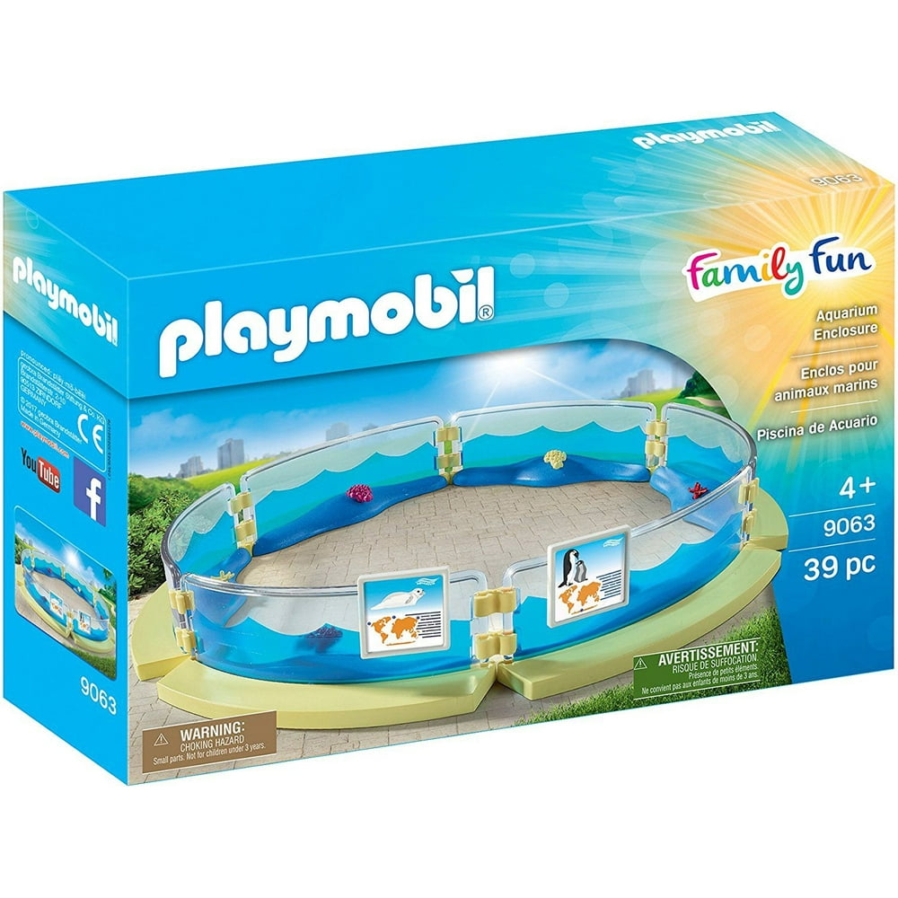 Aquarium Enclosure - Play Set by Playmobil (9063) - Walmart.com ...