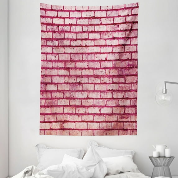 Coral Tapestry, Old Brick Wall Texture Image Rubble Rough Grunge Facade ...