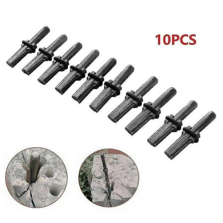 Set Of 10 5/8" Stopper Wedges And Feather Spacers Concrete Rock Stone ...