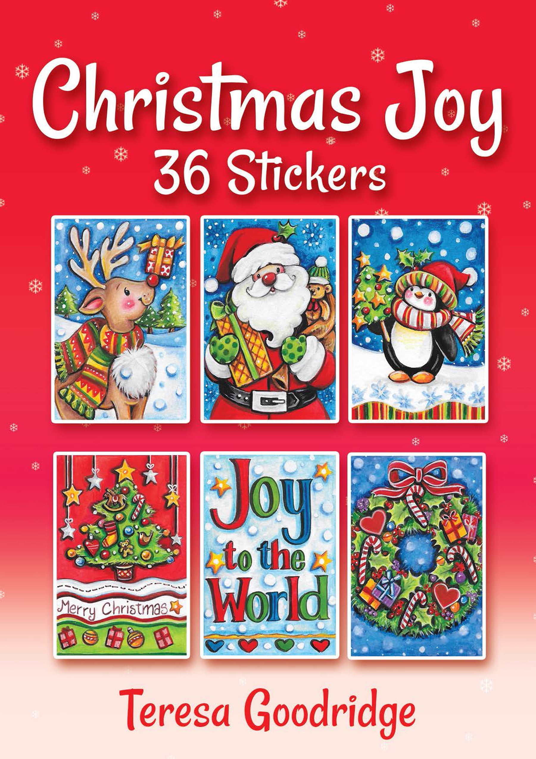 Dover Sticker Books: Christmas Joy 36 Stickers (Paperback) - Walmart ...
