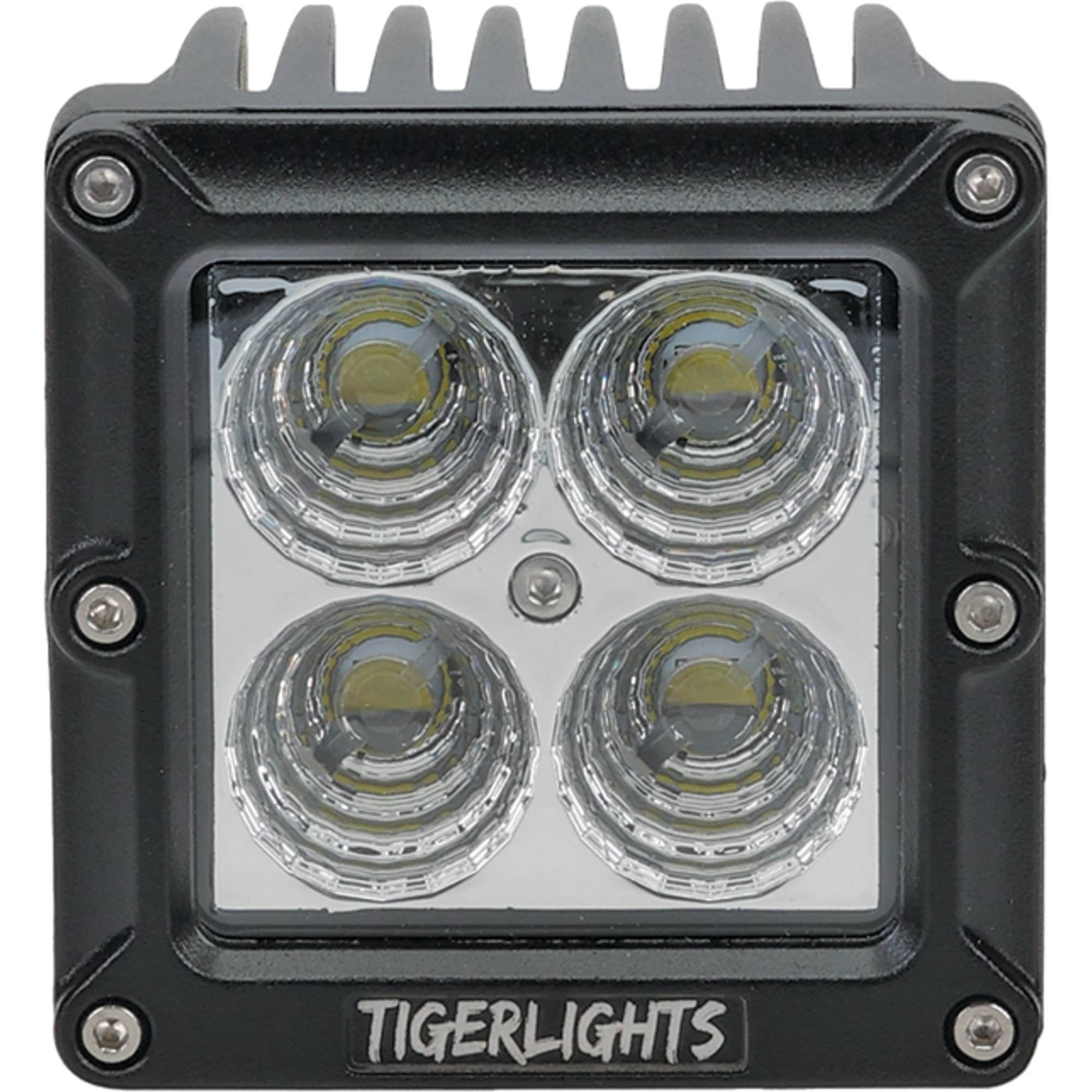 Buy Tiger Lights LED Square Flood Beam TL200F 12V, 1.2 Amps, 900 Lumens ...